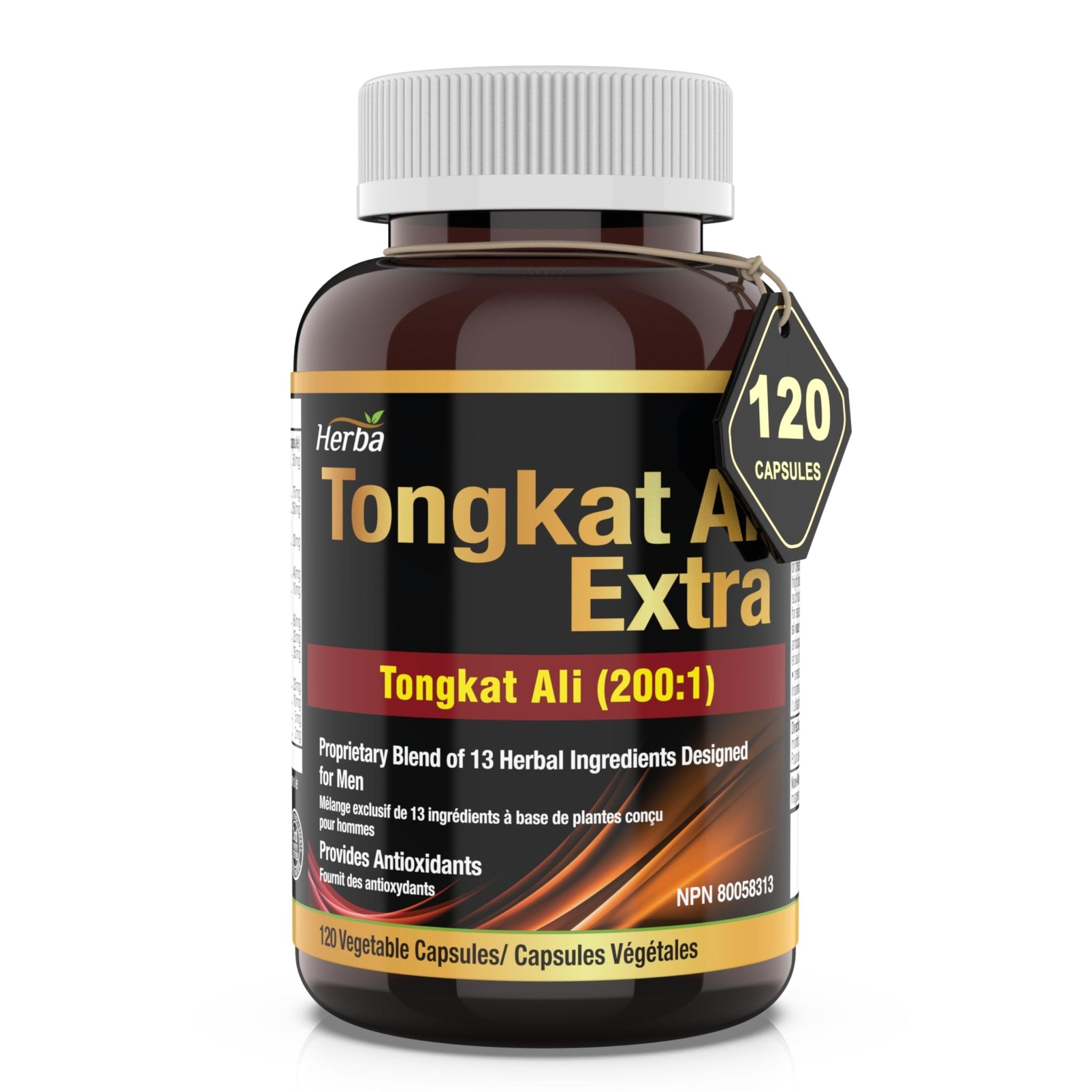 Tongkat Ali Supplement 200:1 - Made in Canada | 120 Capsules | Proprie – Herba