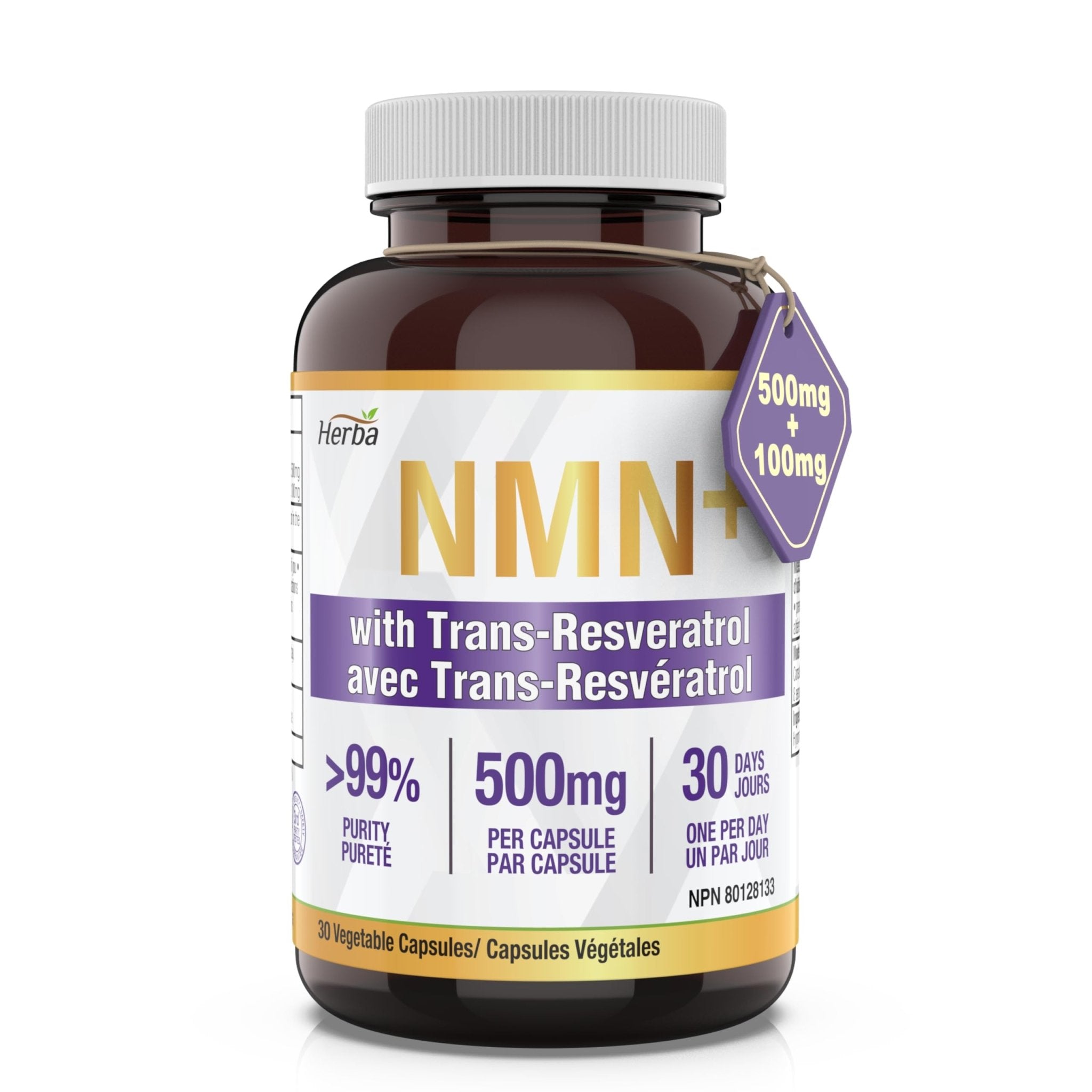 Buy NMN Supplement with Resveratrol - Made in Canada & Third Party ...