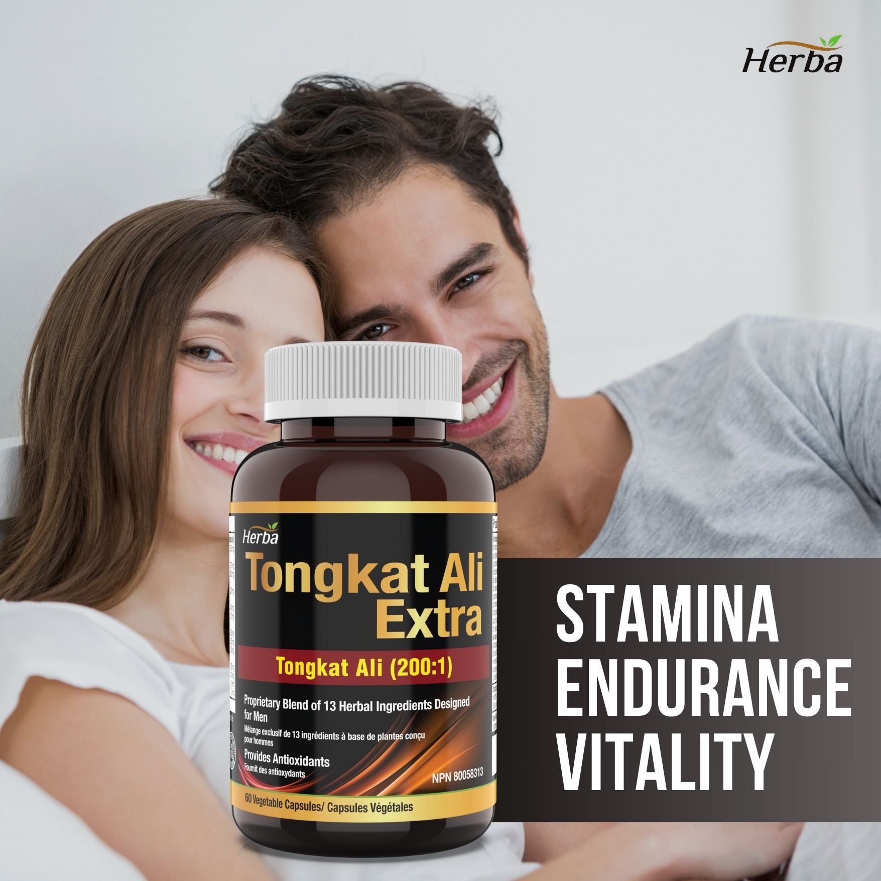 Tongkat Ali Supplement 200:1 - Made in Canada | 60 Capsules | Propriet ...